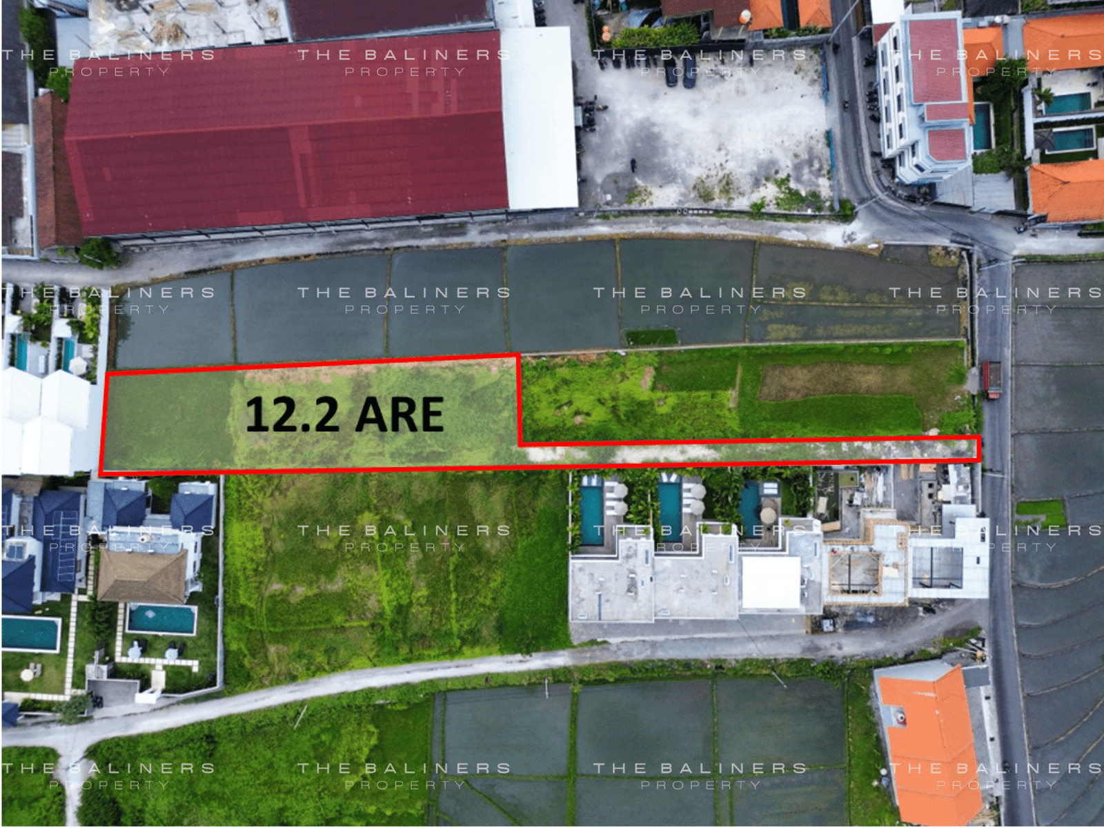 PRIME FREEHOLD LAND IN BERAWA, CANGGU STEPS AWAY FROM TAMORA SQUARE ...
